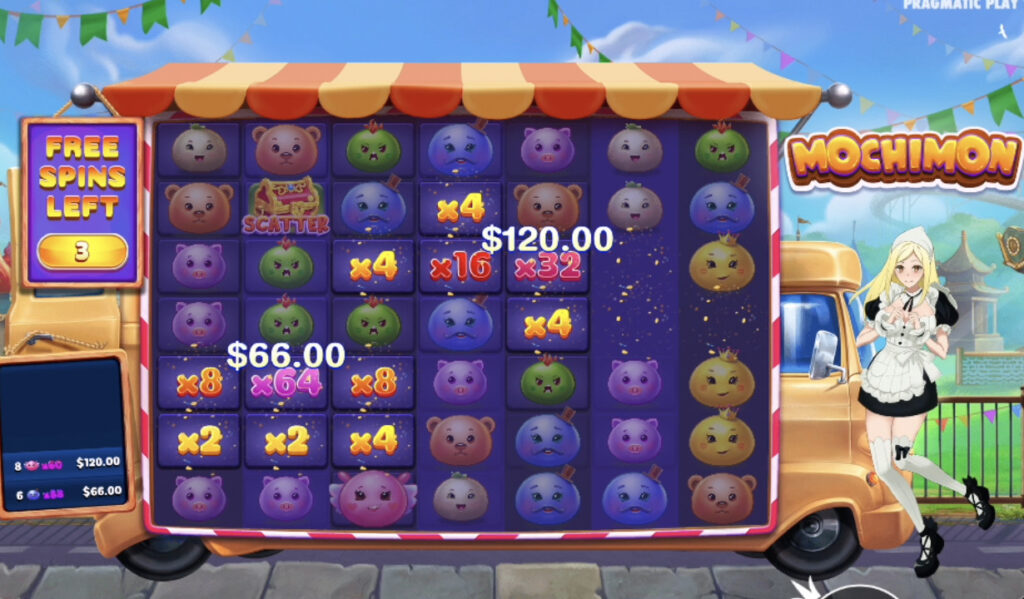 Mochimon(モチモン)の攻略 – 無料デモプレイ | オンカジィ(ONCASY)