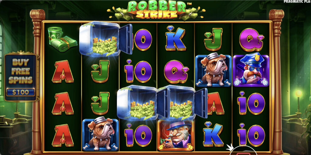 Robber Strike(ロバーストライク)の攻略 – 無料デモプレイ | オンカジィ(ONCASY)