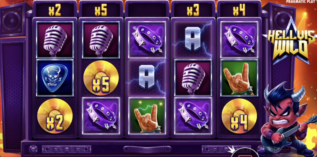 Hellvis Wild(ヘルビスワイルド)の攻略 – 無料デモプレイ | オンカジィ(ONCASY)