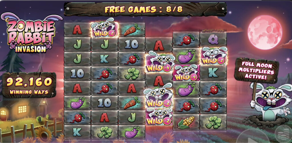 Zombie Rabbit Invasion(ゾンビラビットインベーション)の攻略 – 無料デモプレイ | オンカジィ(ONCASY)