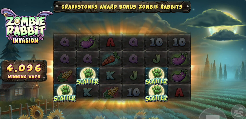 Zombie Rabbit Invasion(ゾンビラビットインベーション)の攻略 – 無料デモプレイ | オンカジィ(ONCASY)