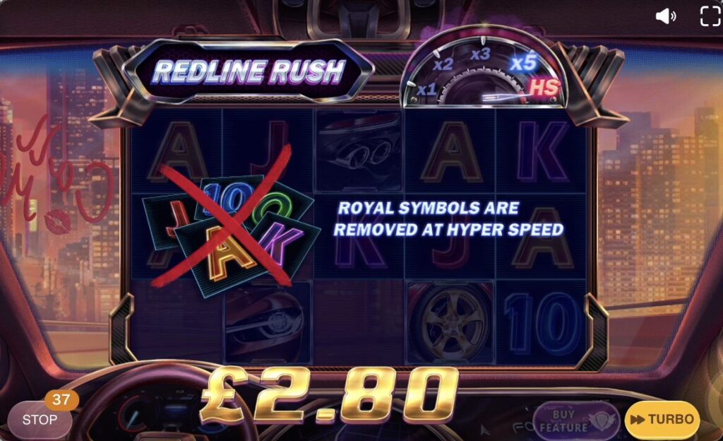 Redline Rush(レッドラインラッシュ)の攻略 – 無料デモプレイ | オンカジィ(ONCASY)