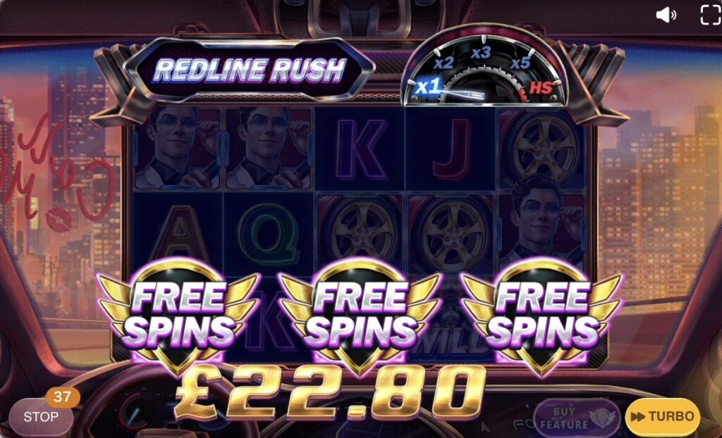 Redline Rush(レッドラインラッシュ)の攻略 – 無料デモプレイ | オンカジィ(ONCASY)