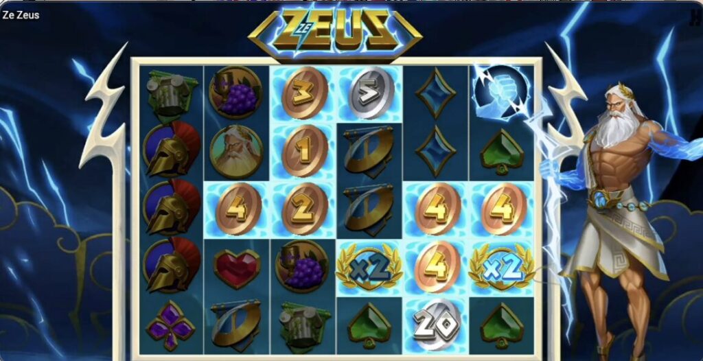 Ze Zeus (ゼ・ゼウス)の攻略 – 無料デモプレイ | オンカジィ(ONCASY)