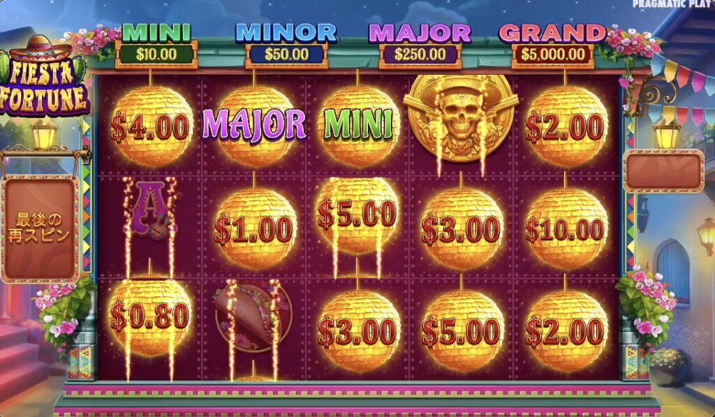 フィエスタフォーチュン(Fiesta Fortune)の攻略 – 無料デモプレイ | オンカジィ(ONCASY)